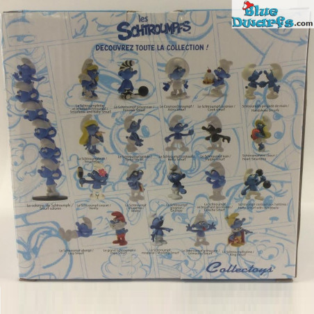 Shaking hands smurfs - Resin figurine - Plastoy - 10cm | 3521320001692
