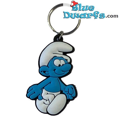 Normal smurf - The smurfs - keyring - 5 cm - flat | 8716241079294