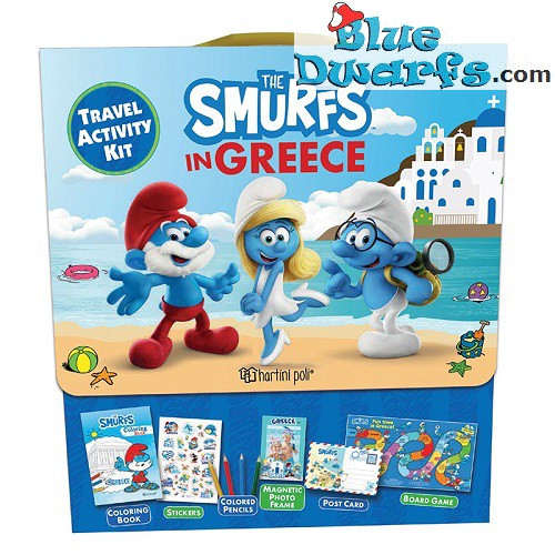 Activity kit of the Smurfs - English language - Puzzle / Games ...
