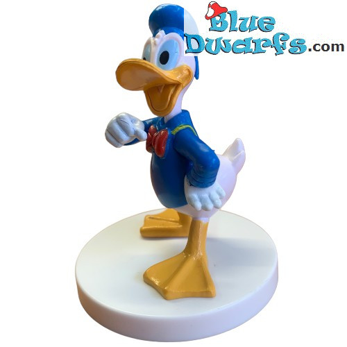 Figura Pato Donald Duck en base circular - Disney - Mega Fanbuk - 6cm ...