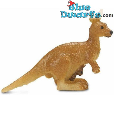 Mini kangaroo / kangaroos - 10 pieces - good luck mini figurines - 2 cm ...