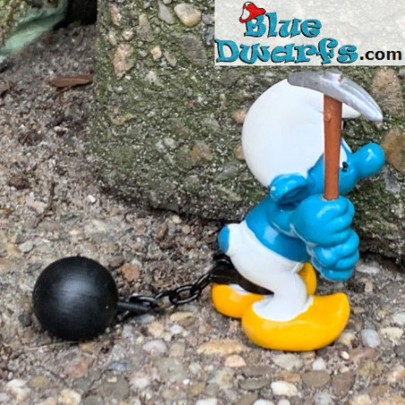 40213: Chain Gang Smurf (Supersmurf) - Schleich - 5,5cm