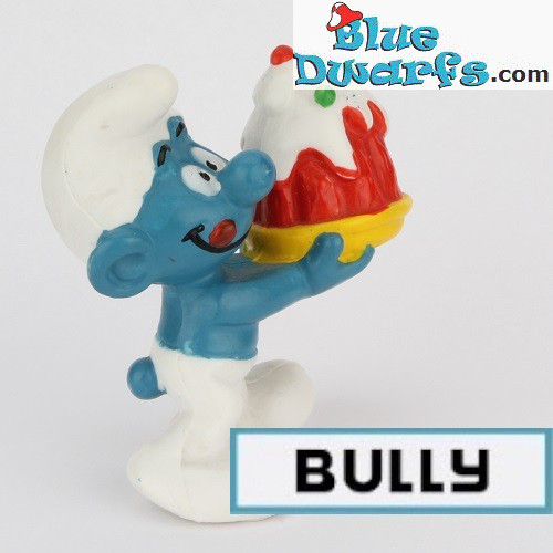 20100: Smurf met taart - BULLY