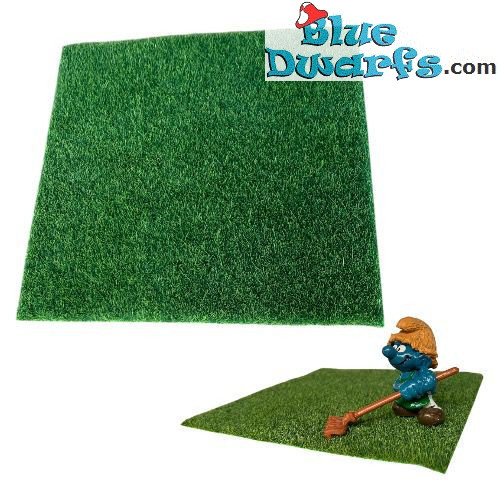 Grass - Smurfs Decoration Product - Smurf Not Included - 15 x 15cm