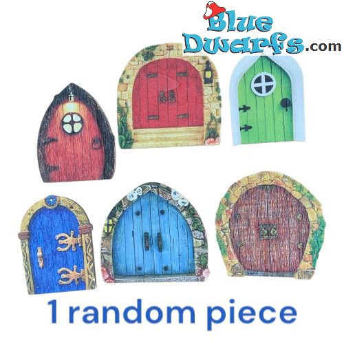 1x Randomly Selected Smurfs' Village Door - Smurfs Decoration Product ...