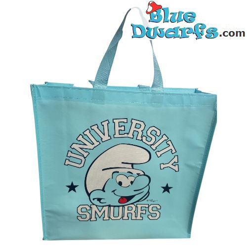 The Smurfs Shopping Bag - Small Storage Bag - University Smurfs - 2025 ...